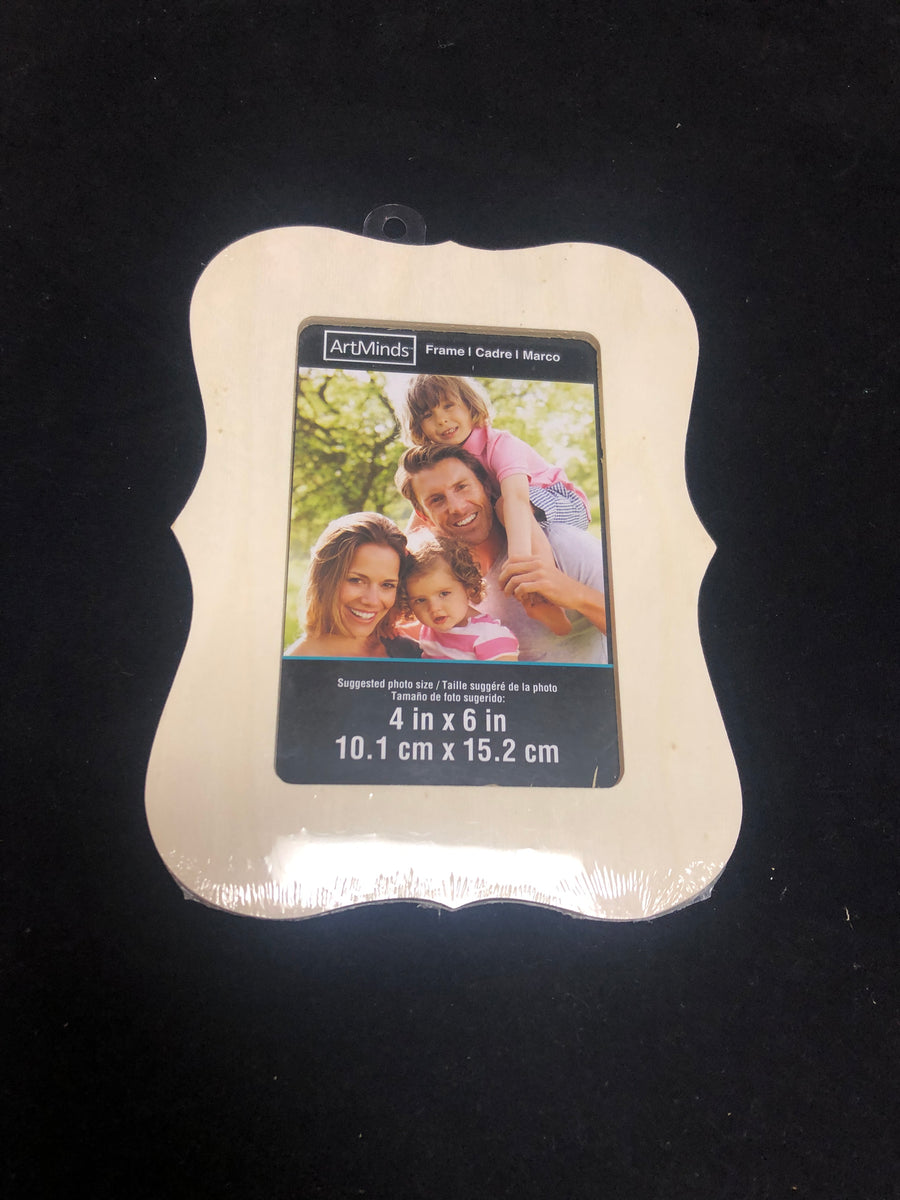 Rectangle Curved Wood Frame – Goodson Vintage Treasures